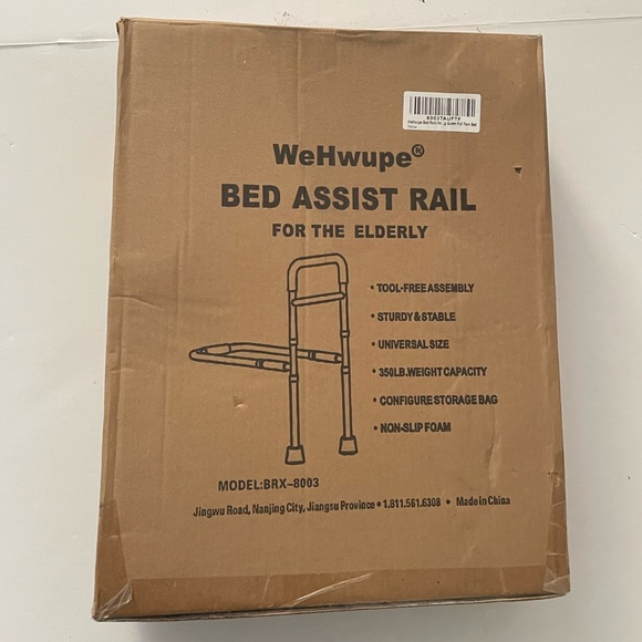 WeHwupe | Bedding | Wehwupe Bed Assist Rail Safety Rail Adjustable ...
